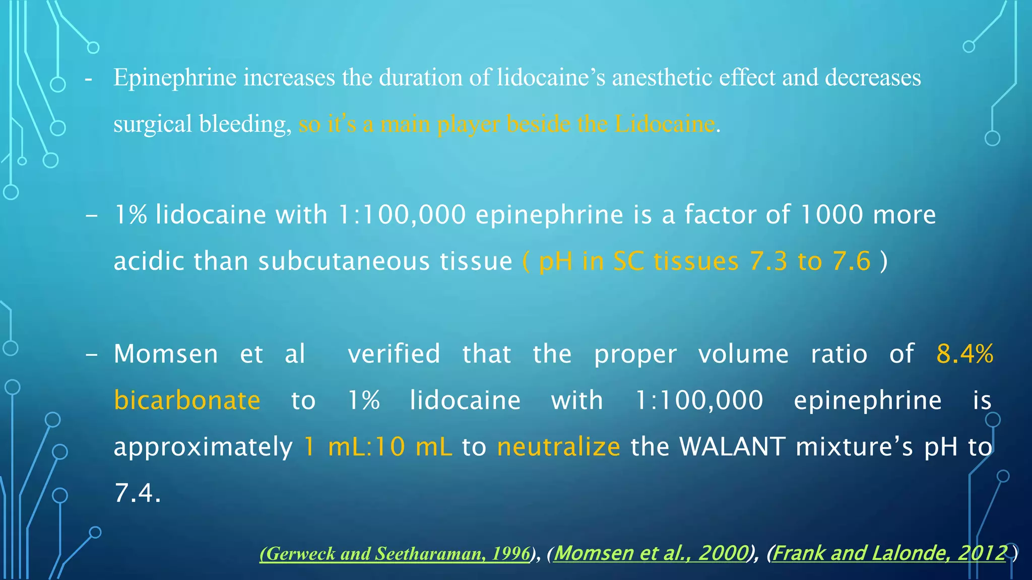 WALANT -Wide Awake Local Anesthesia No Tourniquet Surgery Technique | PPTX