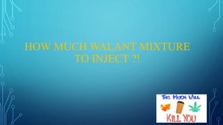 WALANT -Wide Awake Local Anesthesia No Tourniquet Surgery Technique | PPTX