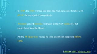 WALANT -Wide Awake Local Anesthesia No Tourniquet Surgery Technique | PPTX