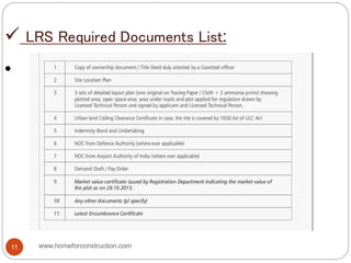 Lrs,Brs scheme details,hyderabad,Telangana | PPT