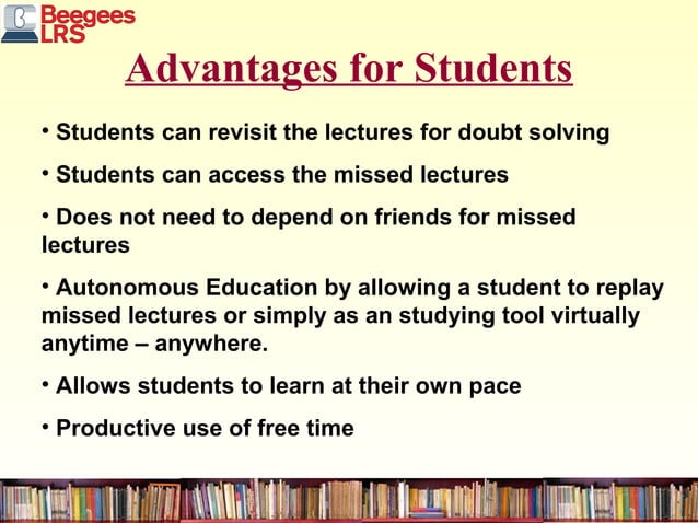 Lecture Recording System | PPT
