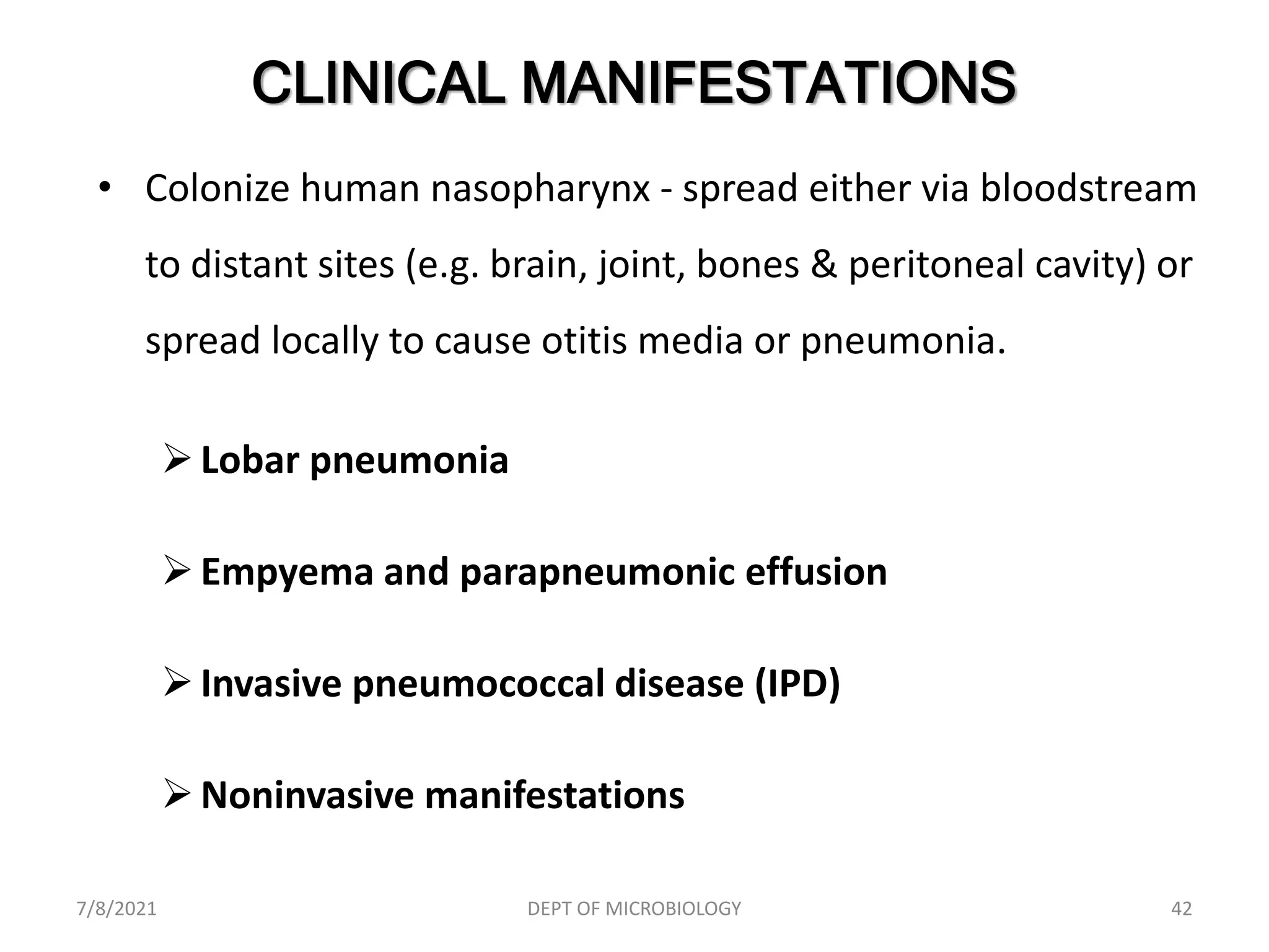 Lrti punemococcal pneumonia and bordetella pertussis | PPTX