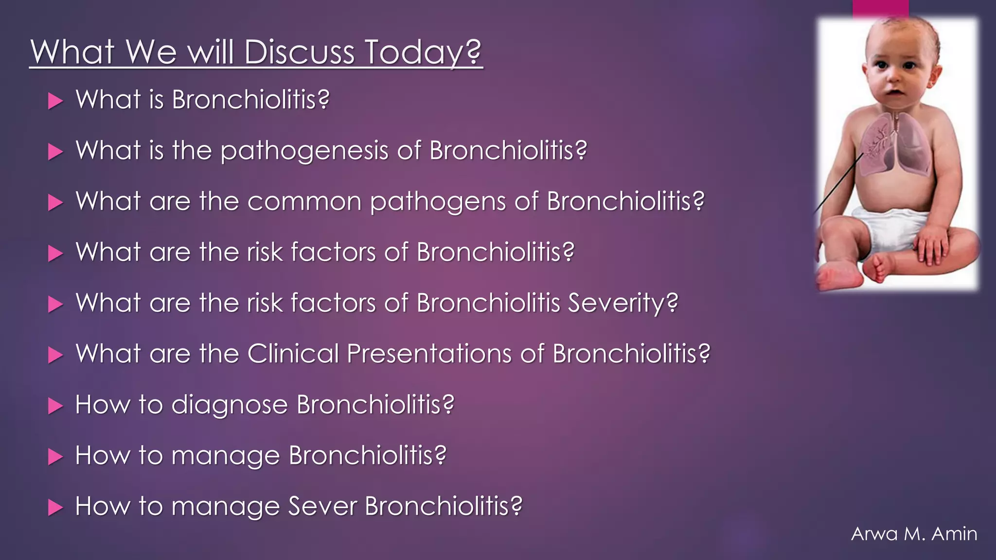 Bronchiolitis: An overview | PDF