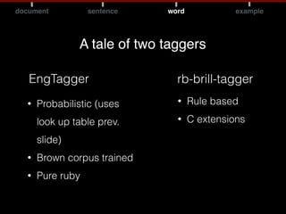Natural Language Processing in Ruby | PDF