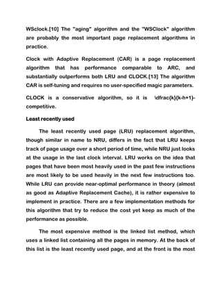LRU_Replacement-Policy.pdf | Data Storage and Warehousing | Computing