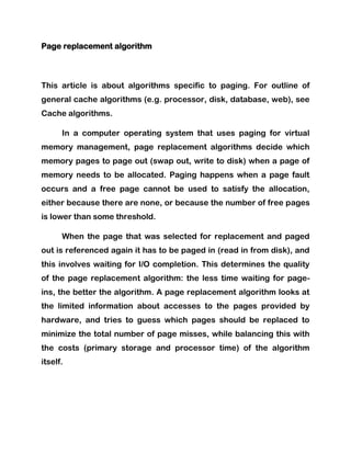 LRU_Replacement-Policy.pdf | Data Storage and Warehousing | Computing
