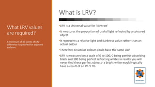 LRV (Light Reflectance Values) Advice | PPTX