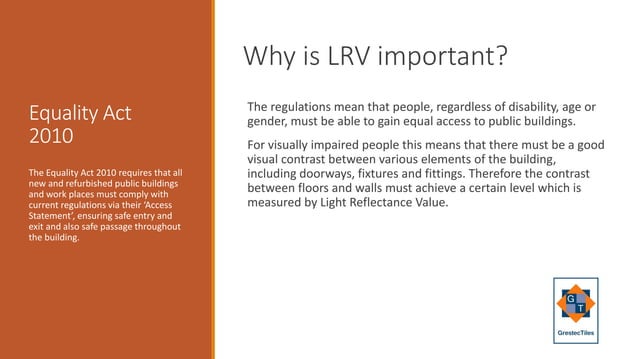LRV (Light Reflectance Values) Advice | PPTX