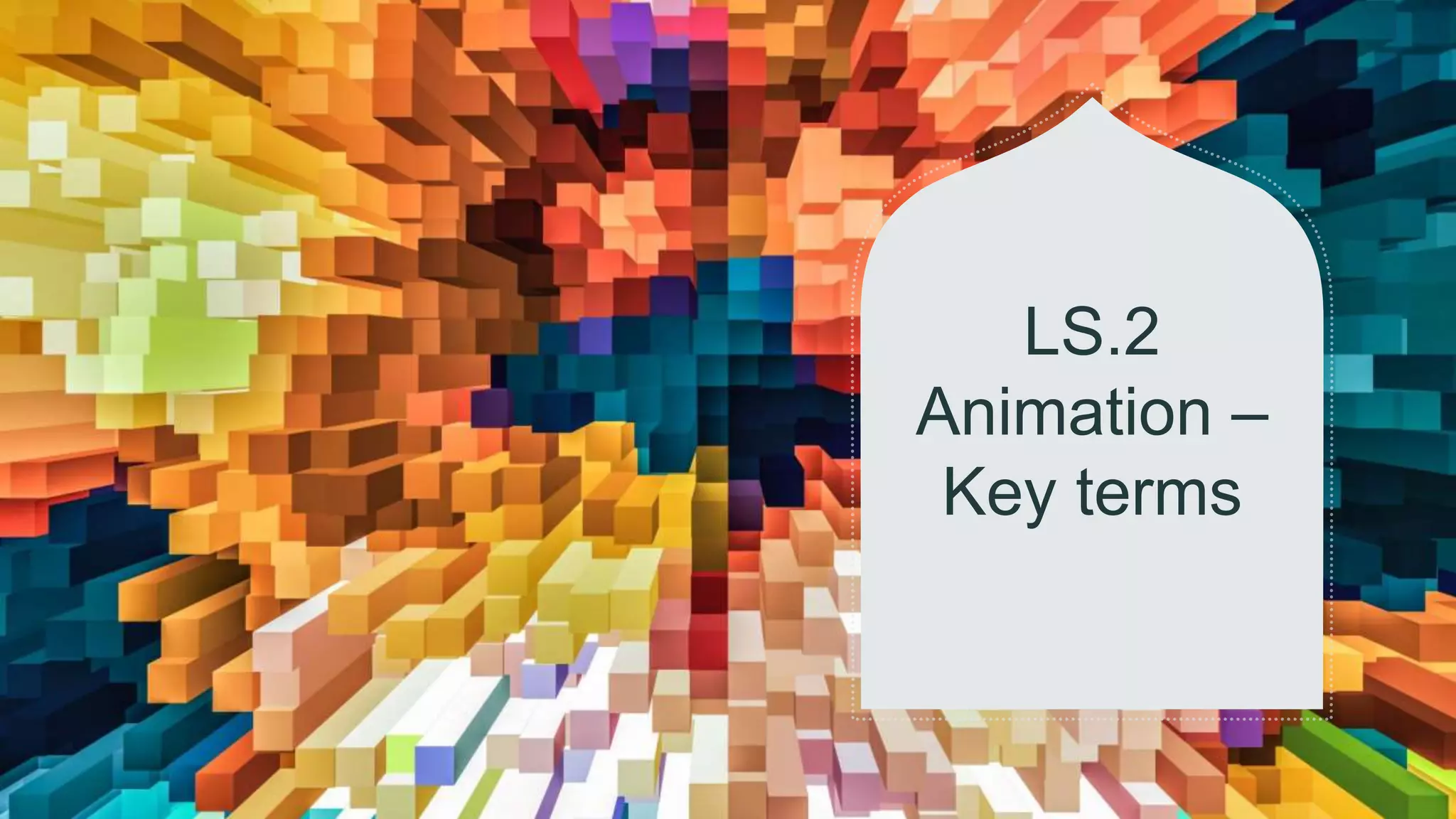 Animation key vocab | PPT
