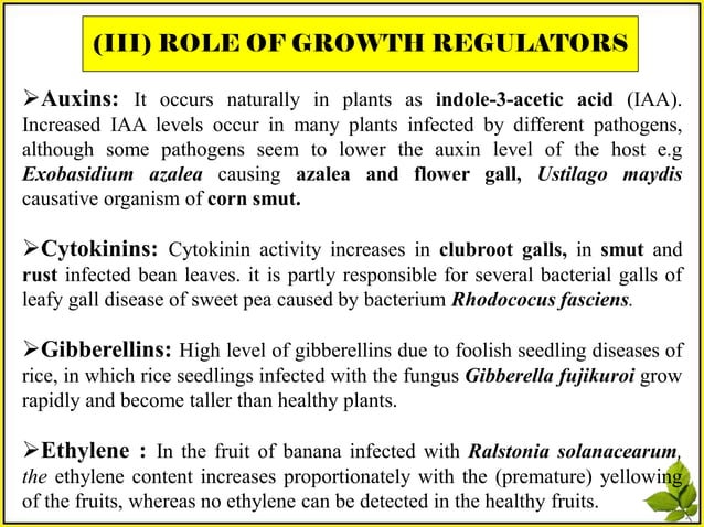 Disease development: Role of enzymes, toxins and growth regulators. | PDF