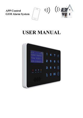 IOS/Android Touch lcd gsm alarm system LS-GSM-215 | PDF