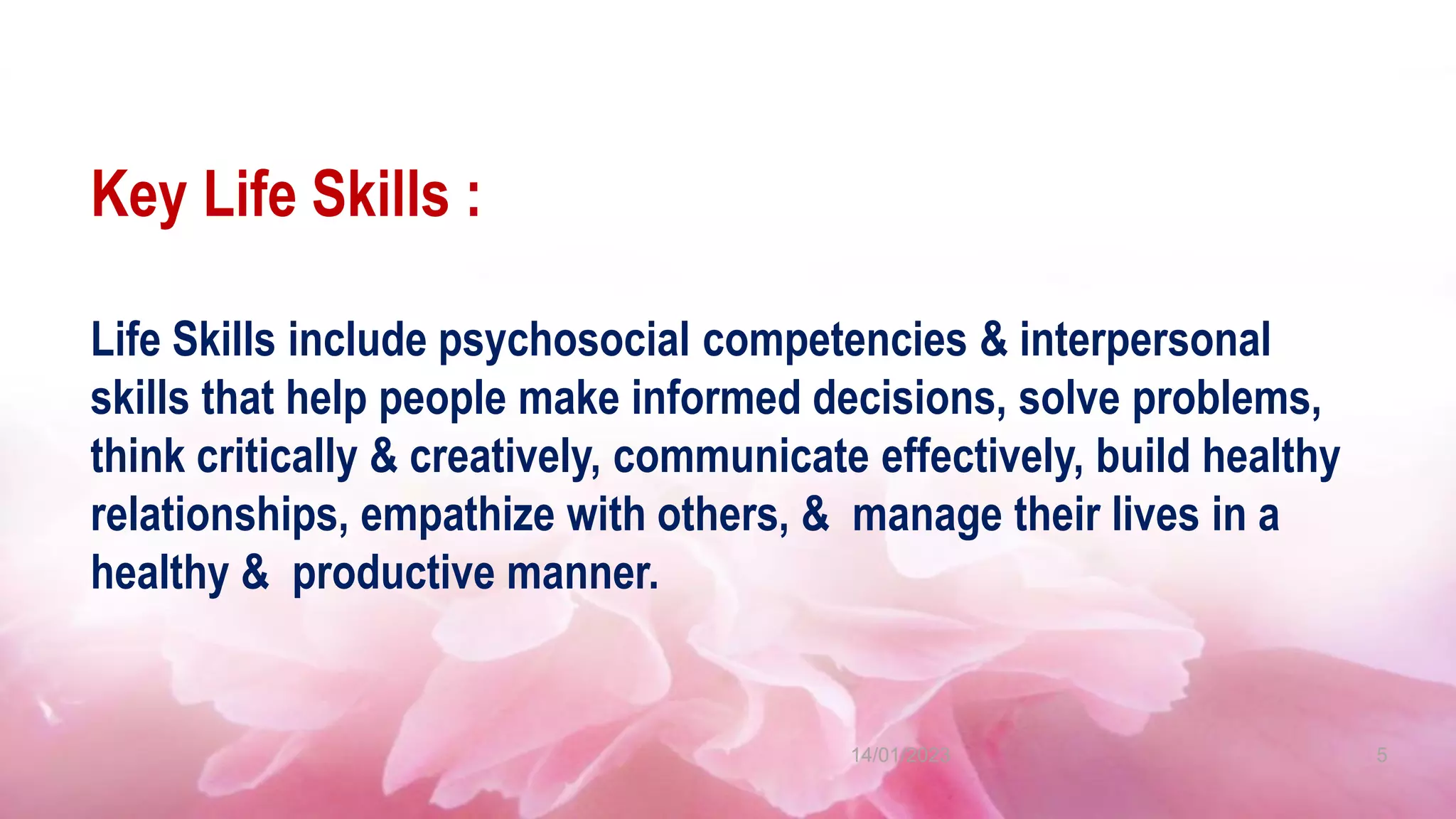 Life Skills | PDF