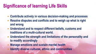 Life Skills | PPT
