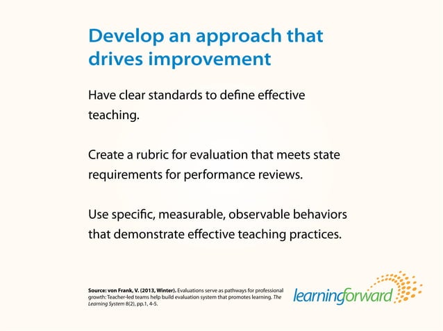 Teacher evaluations as pathways for professional growth | PPT