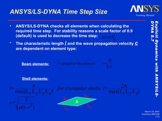 explicit dynamics | PPT