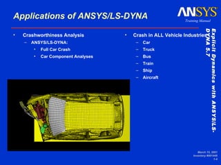 explicit dynamics | PPT