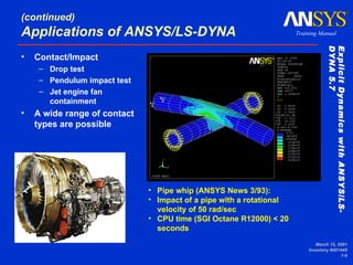 explicit dynamics | PPT