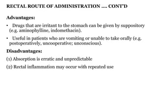 Routes of Drug Administration.pptx | First Aid | Injuries