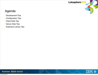 XPages Blast - Lotusphere 2012 | PPT