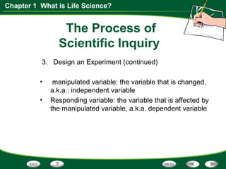 Chapter 1, Section 3 Think Like A Scientist | PPT