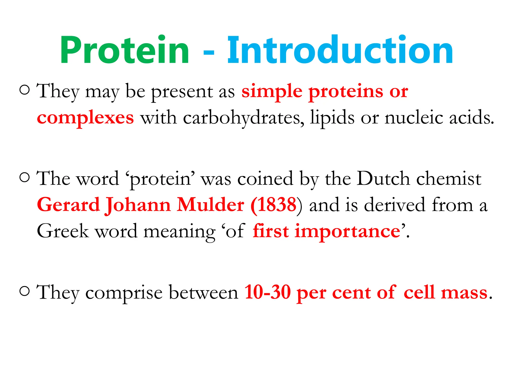 Classification of proteins based on function and solubility | PPTX