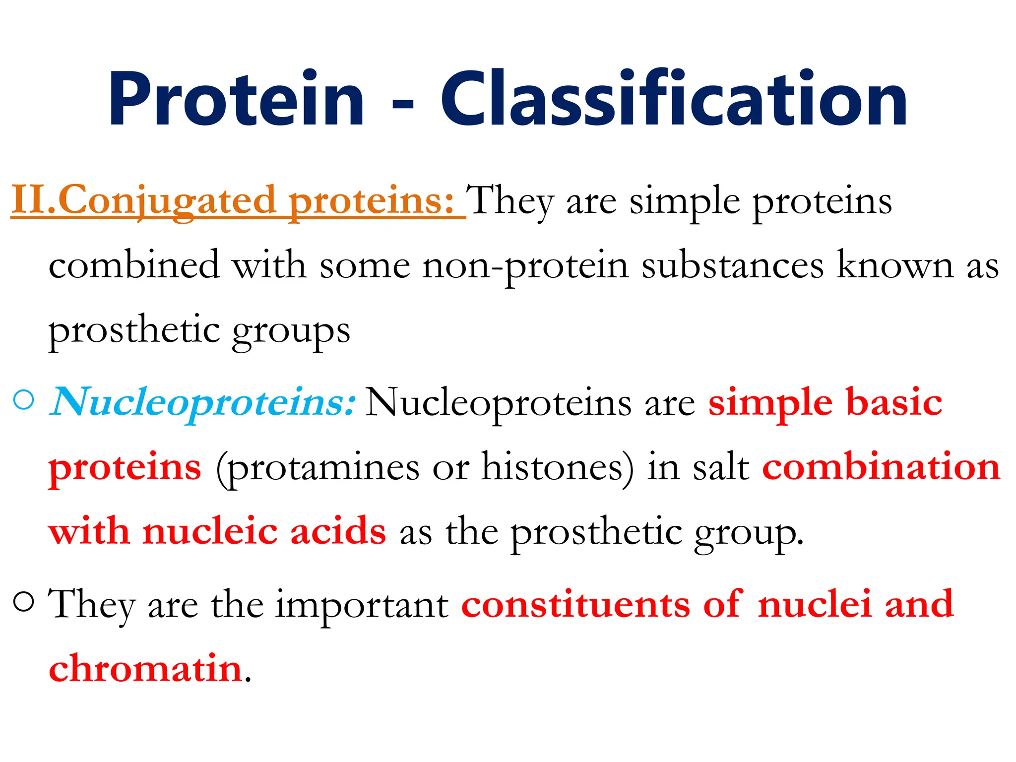 Classification of proteins based on function and solubility | PPTX