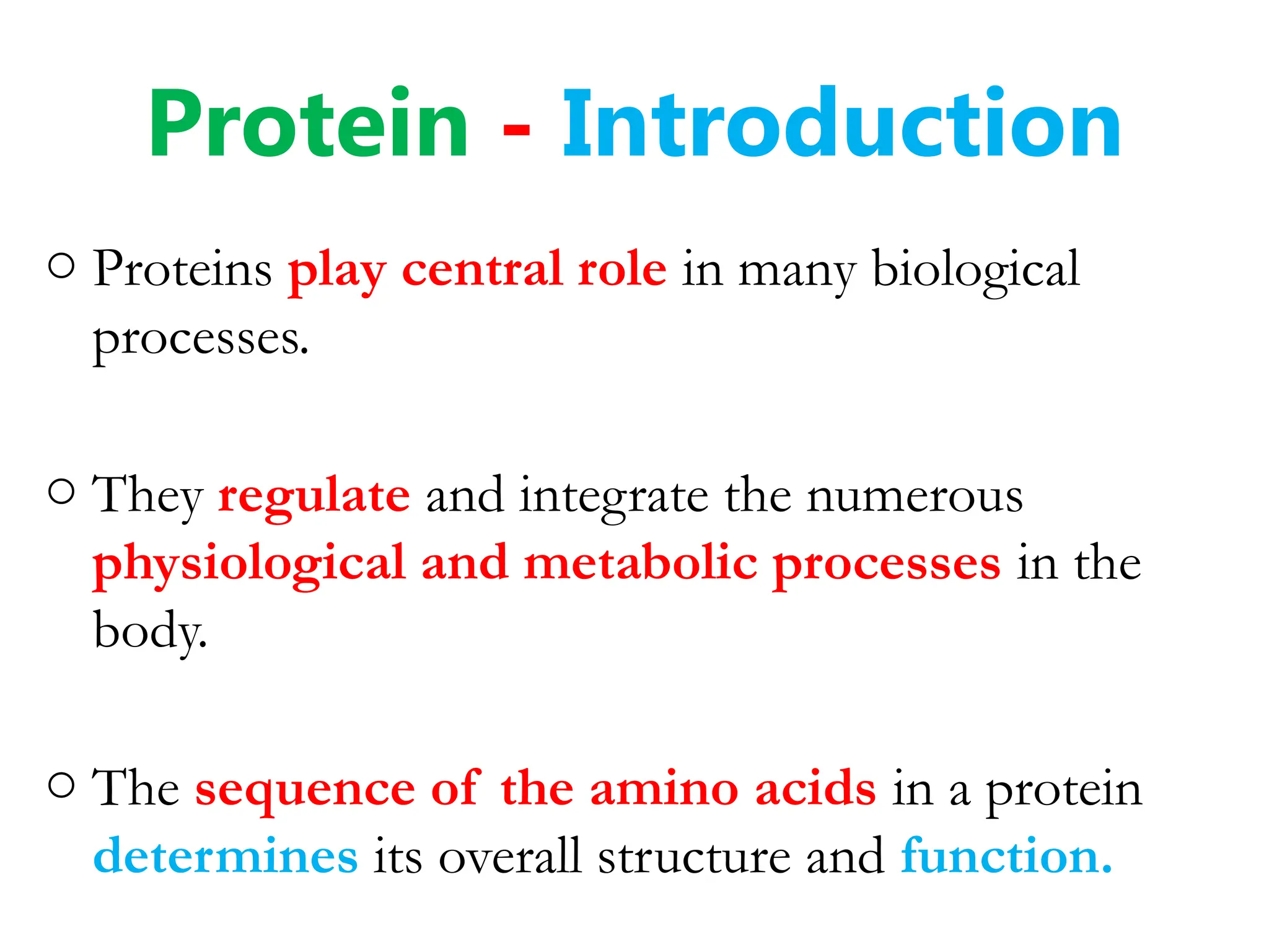 Classification of proteins based on function and solubility | PPTX