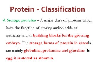 Classification of proteins susisjsjsewuuw | PPTX