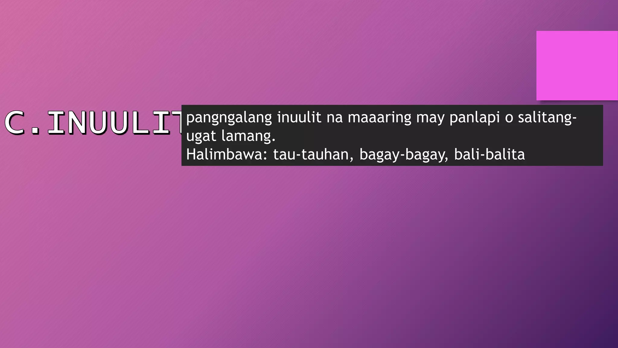 LS 1 Ang ABC ng mga Hugnayang Pangungusap | PPTX