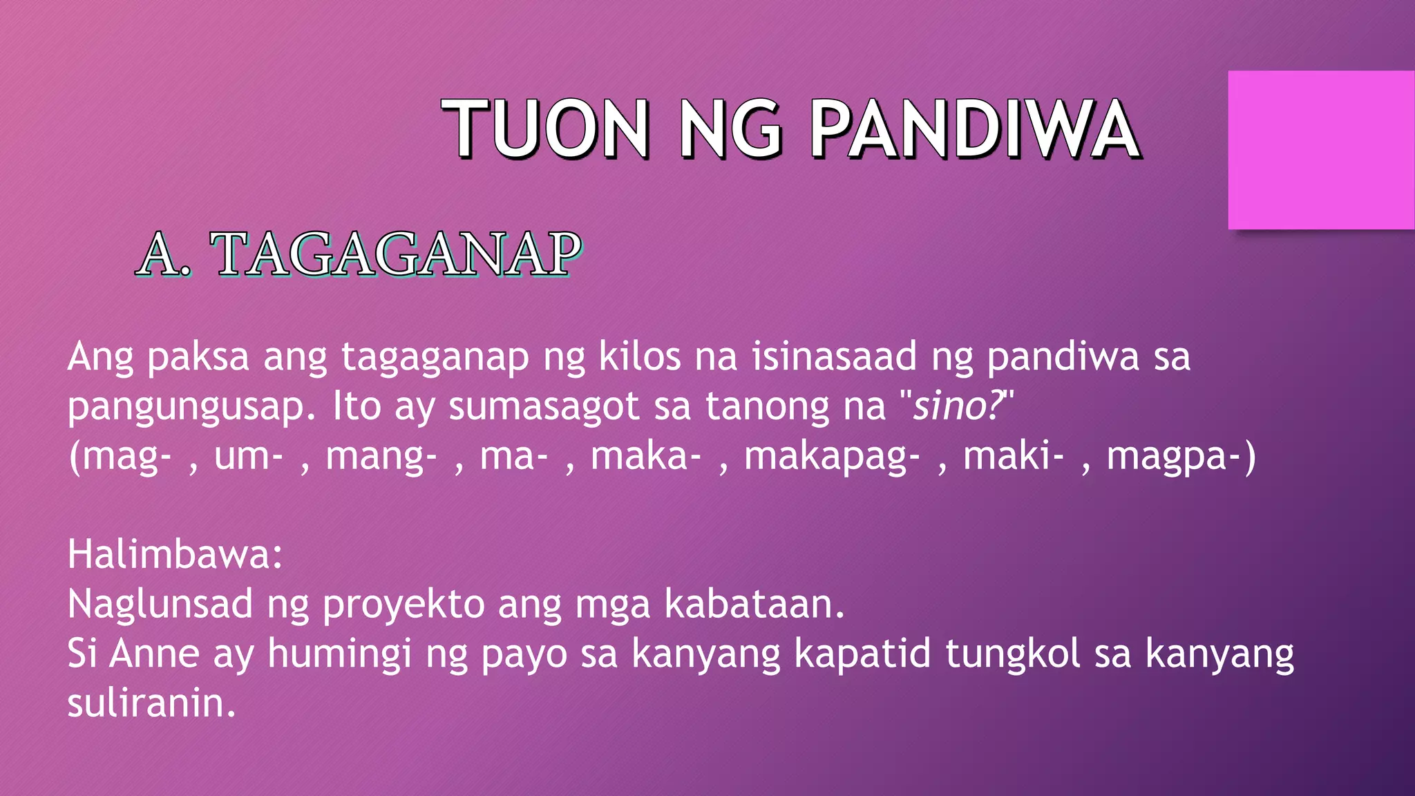 LS 1 Ang ABC ng mga Hugnayang Pangungusap | PPTX