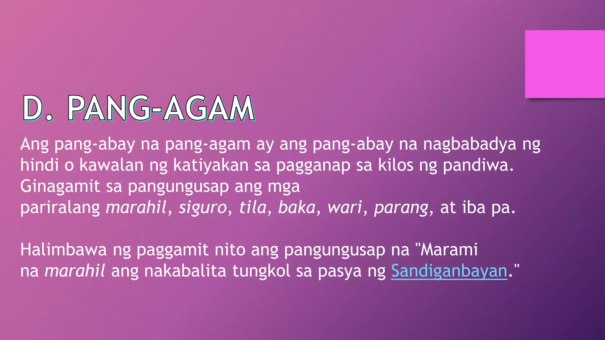 LS 1 Ang ABC ng mga Hugnayang Pangungusap | PPTX
