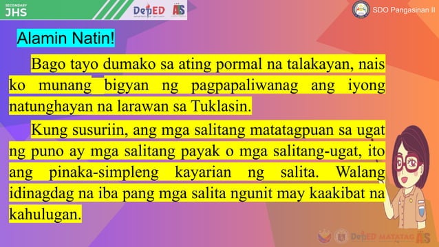LS1 FILIPINO M3 Lesson 2 SALITANG UGAT AT PANLAPI.pptx