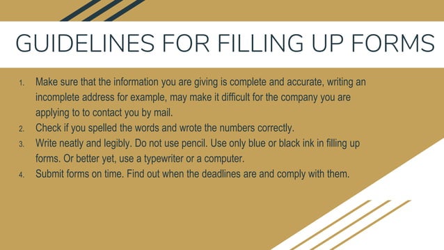 LS1 Filling up Forms | PPTX