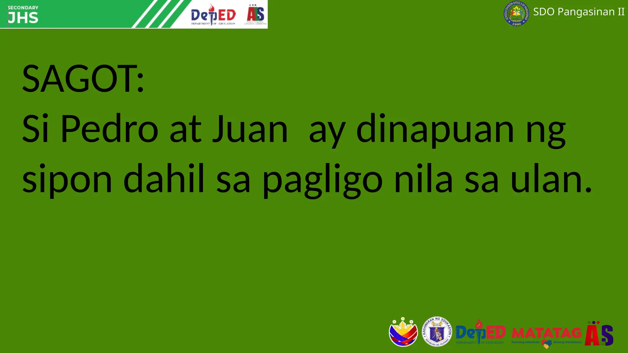 LS 1 PAGHIHINUHA NG KWENTO FILIPINO LESSON | PPTX