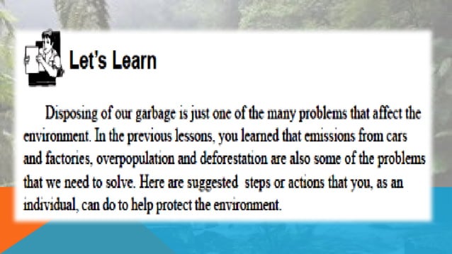 LS2- What is happening to our environment.pptx | Environment | Science