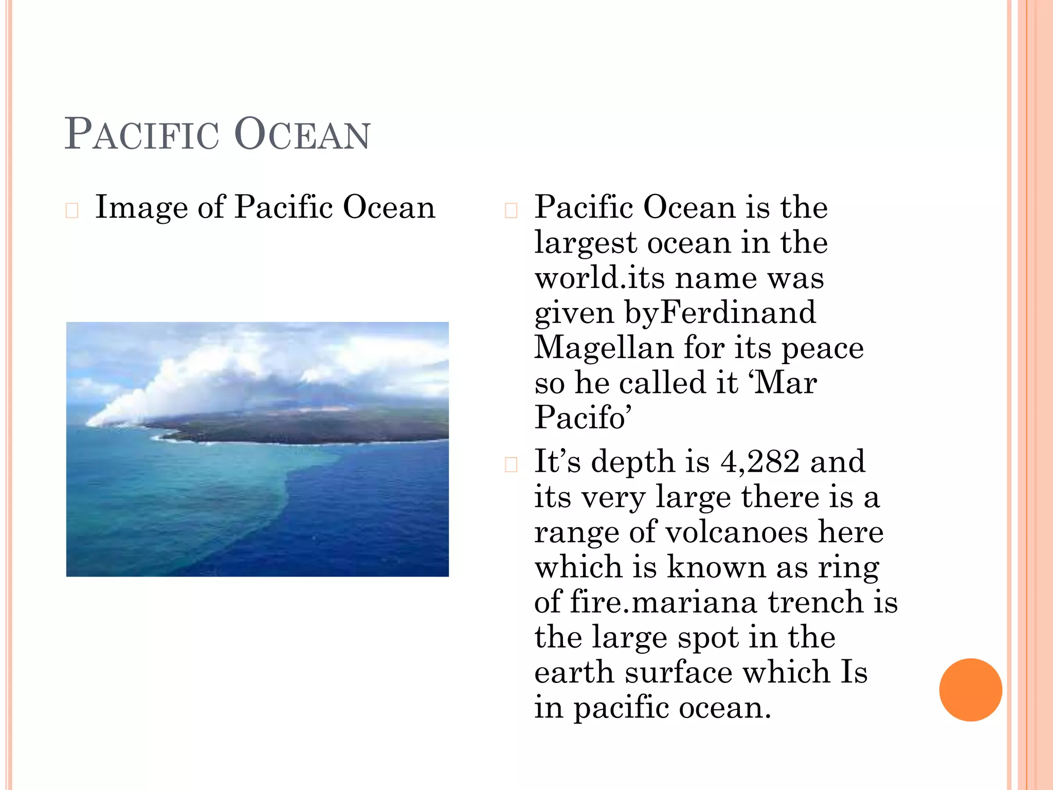 major water bodies | PPTX