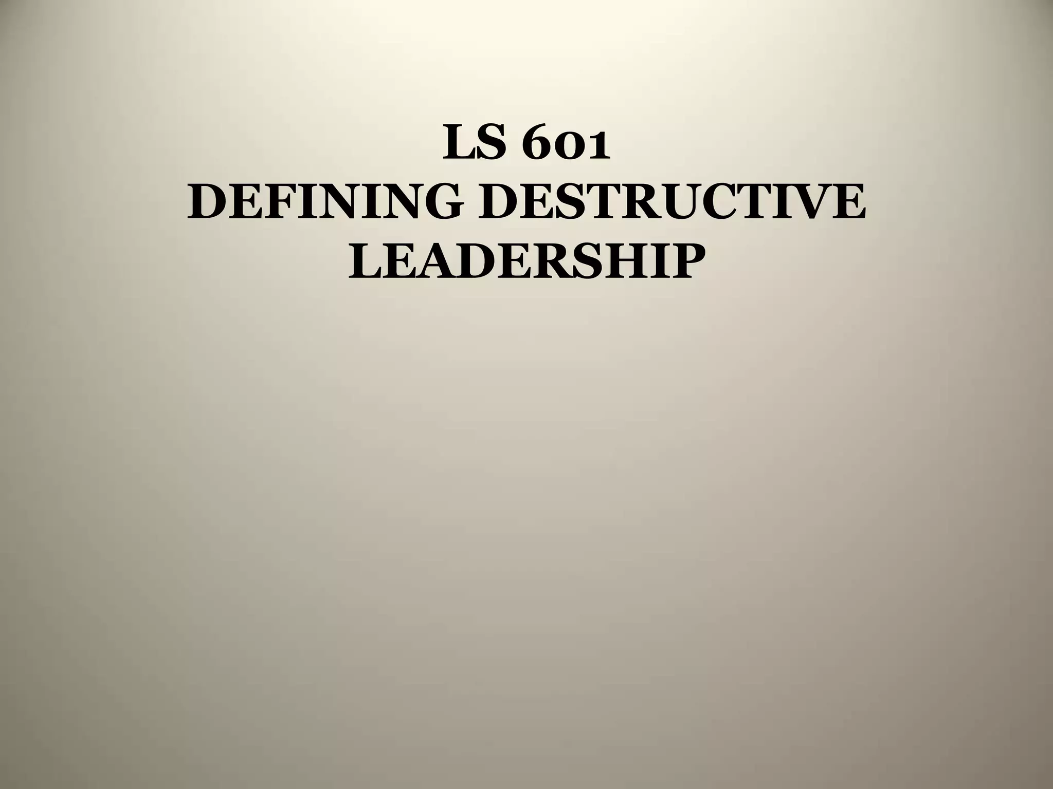 LS 601 pp chp 1 2020 | PPT