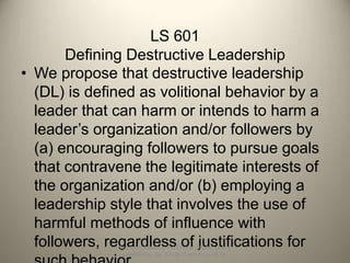 LS 601 pp chp 1 2020 | PPT