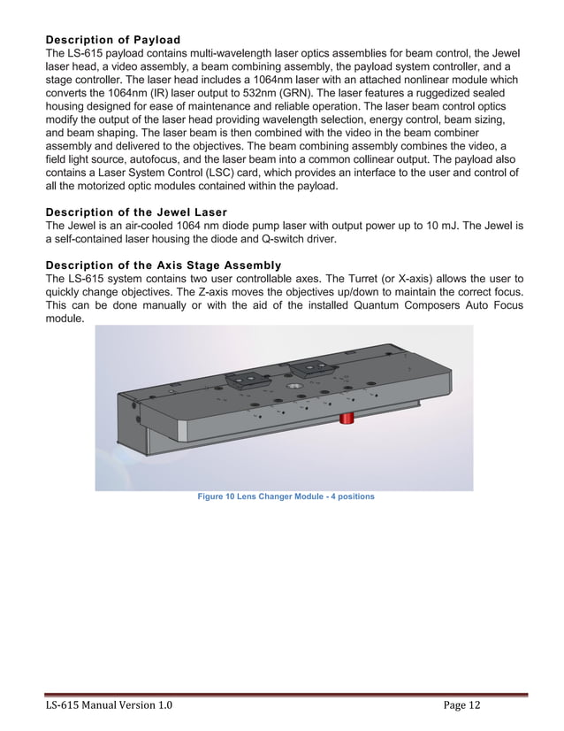 LS615 Laser System Manual | PDF | Graphics Software | Computer Software ...