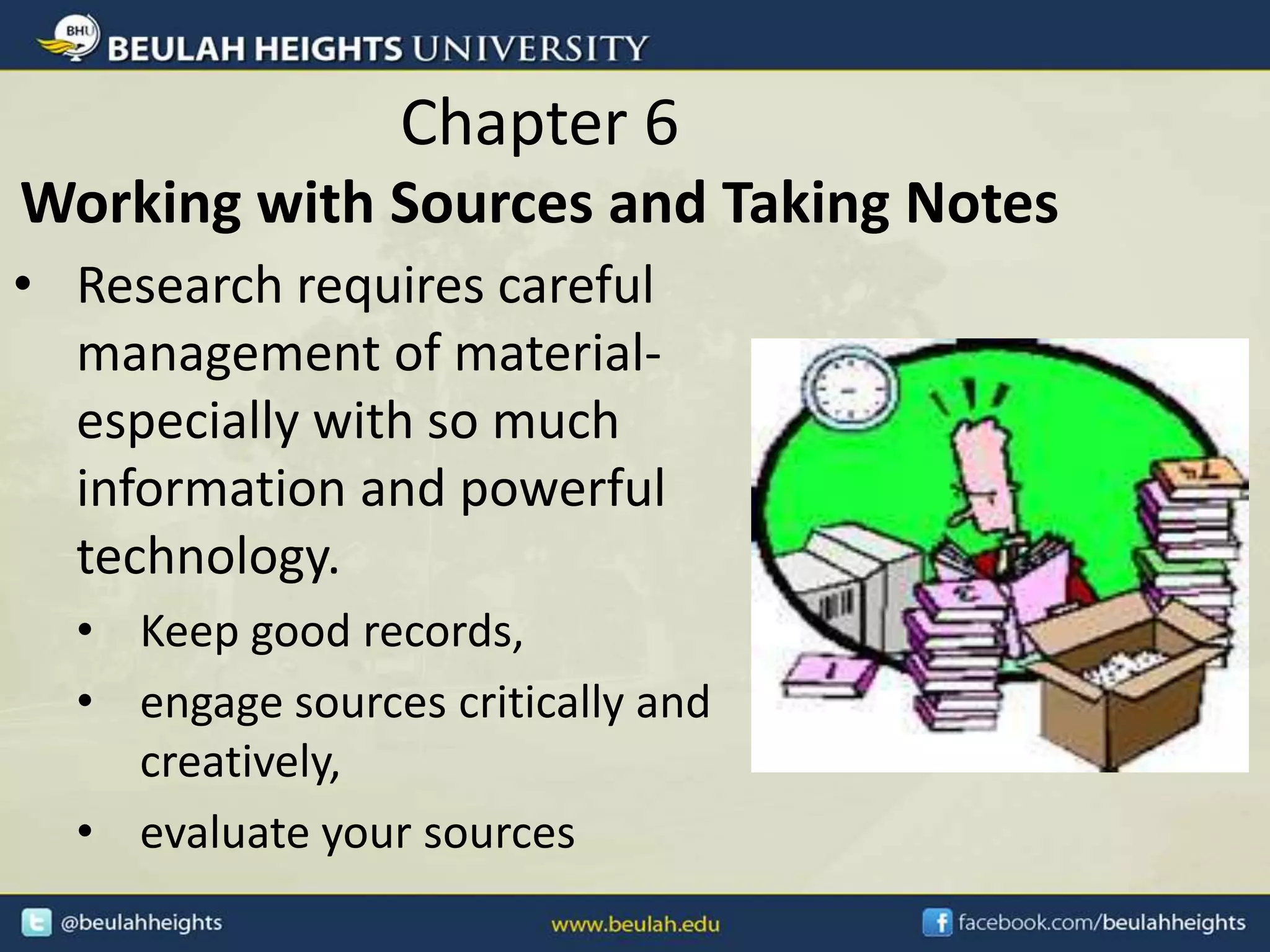 Ls 620 chapter 6 | PPT