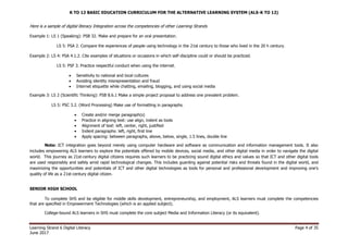 Curriculum Guide on ALS K12 LS 6 (Digital Literacy) | PDF