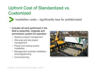 Containerized Power and Cooling Modules for Data Centers | PDF