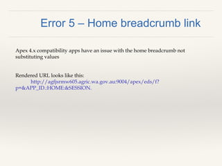 Oracle APEX migration to 5.1 - Our experience | PPT