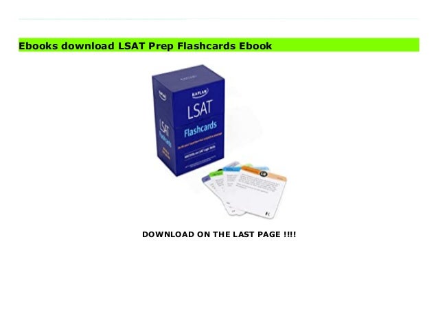 Lsat prep-flashcards