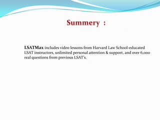LSATMax prep mobile app | PPT