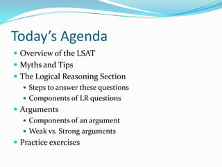 Lsat prep session 1 | PPTX