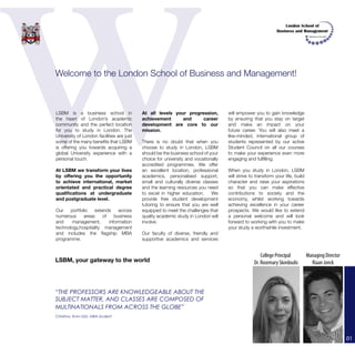 Lsbm prospectus | PDF