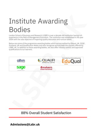 Level 5 Diploma in Information Technology Delivered Online by LSBR,UK | PDF