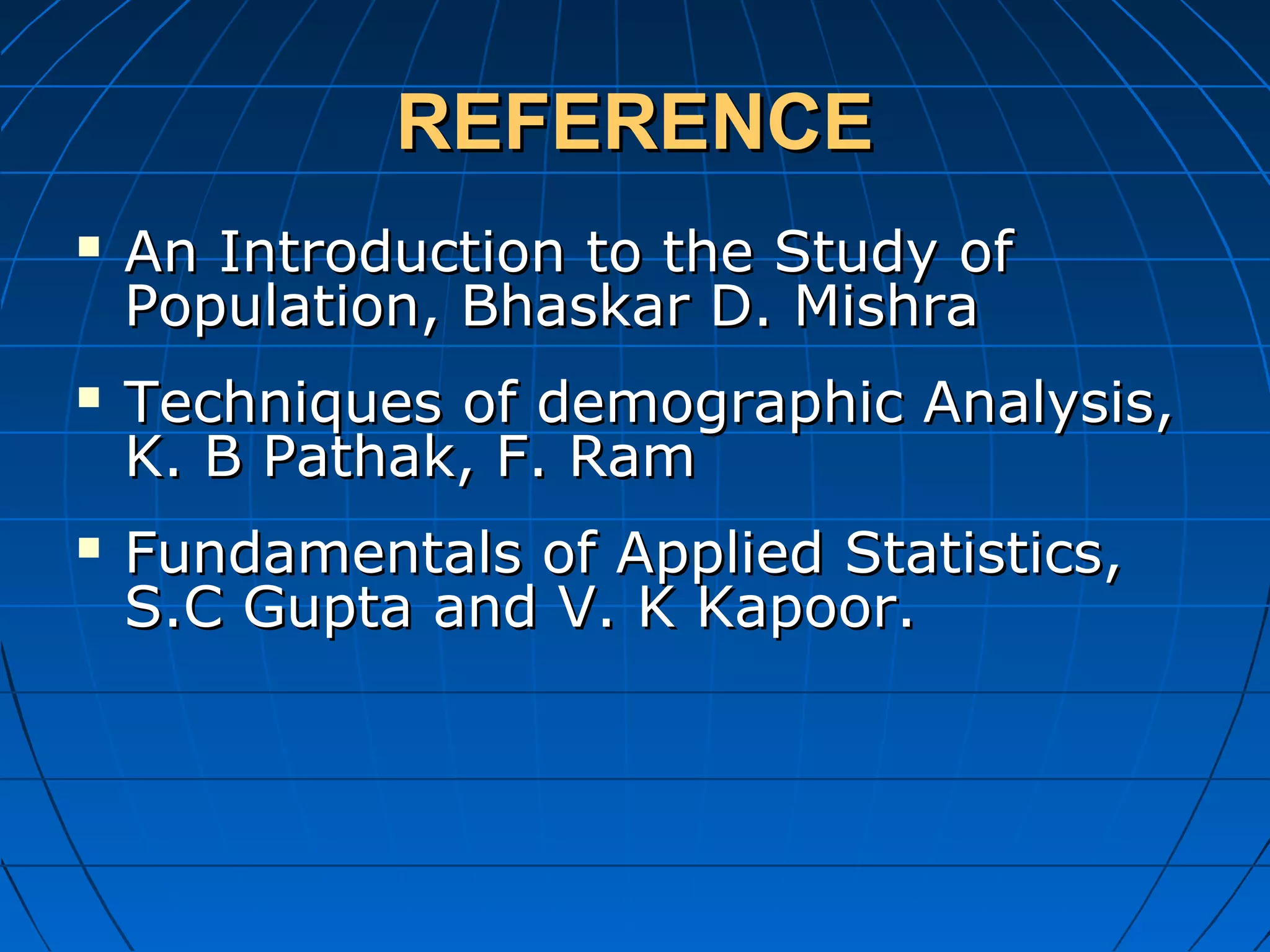 Measures of mortality | PPT