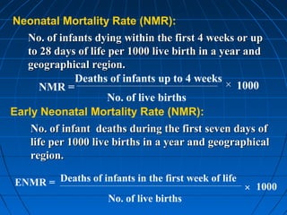 Measures of mortality | PPT